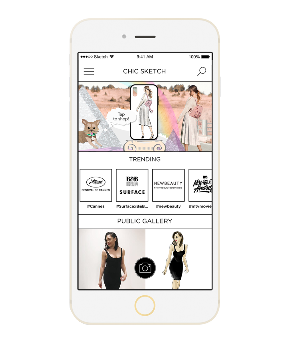Chic Sketch – Appetizer Mobile